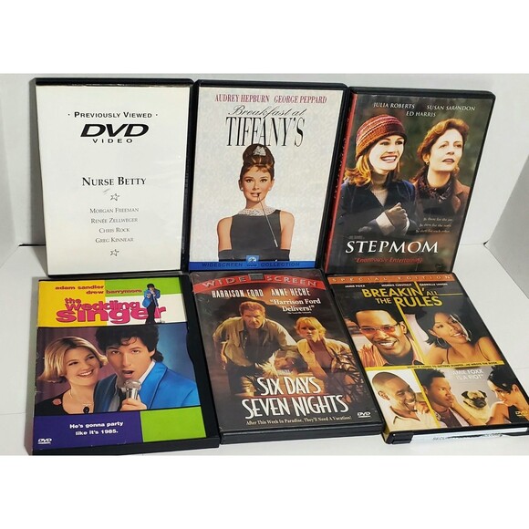 Media | Romcom Drama Dvd Lot Tiffanys Wedding Singer Stepmom Breaking ...